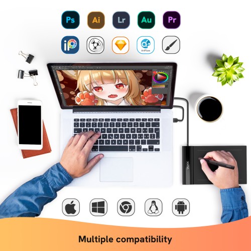 VEIKK Creator Pop S640 Pen Tablet & Digital Drawing Art Tablet