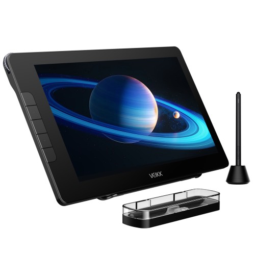 Veikk Studio 16 Pen Display: 15.6” Full-Laminated Anti-Glare Screen ...