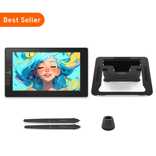 VEIKK Studio VK1200 V2 Full laminated and High resolution Display ...