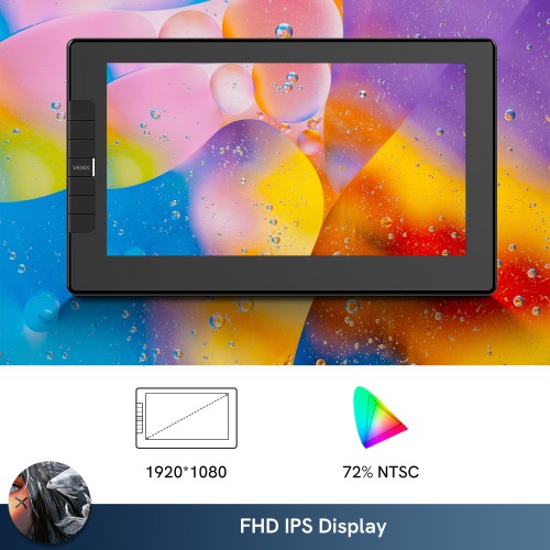VEIKK Studio VK1200 V2 Full laminated and High resolution Display Tablet