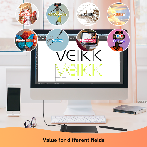 VEIKK Creator Pop S640 Pen Tablet & Digital Drawing Art Tablet