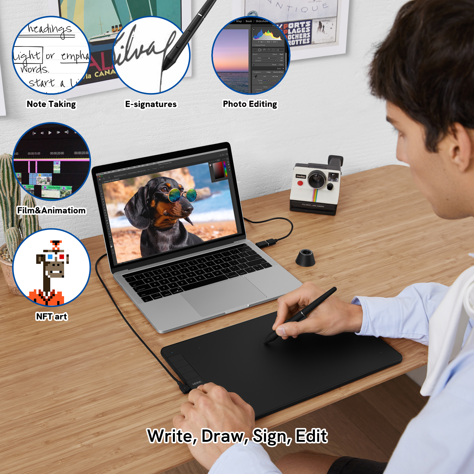 VEIKK Creator VK1060 Pen Tablet & Tablet for Digital Art