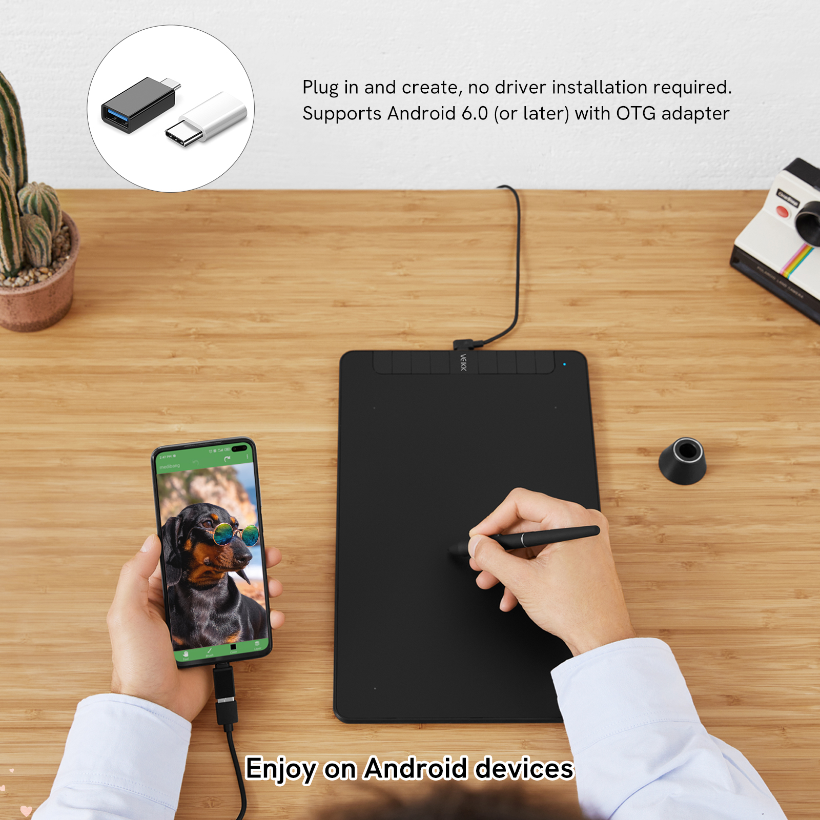 VEIKK Creator VK1060 Pen Tablet & Tablet for Digital Art