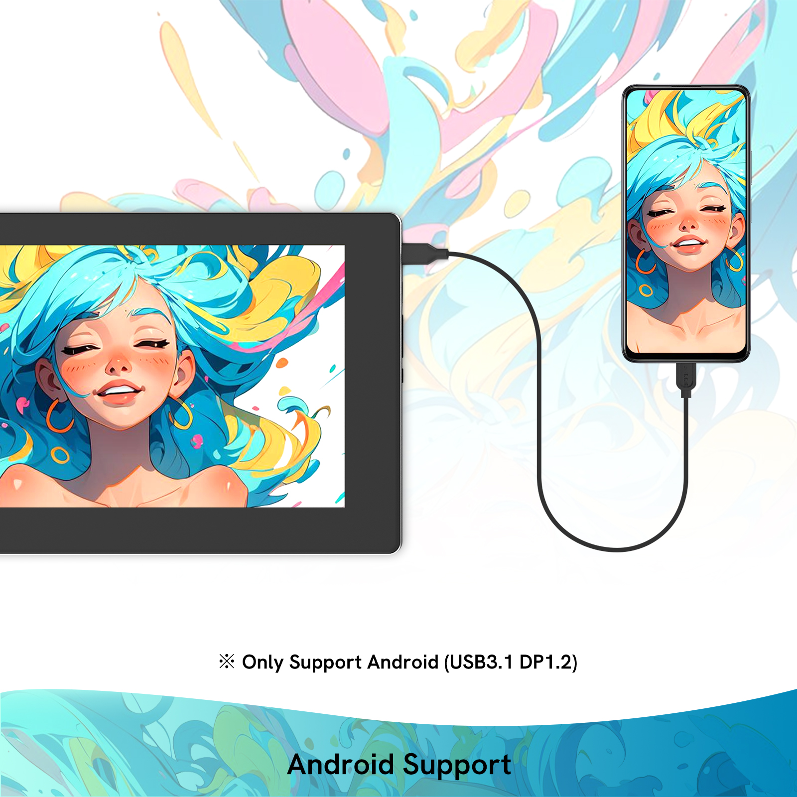 VEIKK Studio VK1200 V2 Full laminated and High resolution Display Tablet