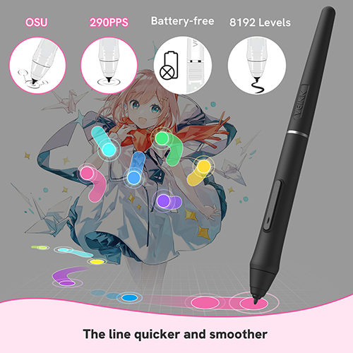 VEIKK Creator Pop VK430 Pen Tablet & Digital Art Pads