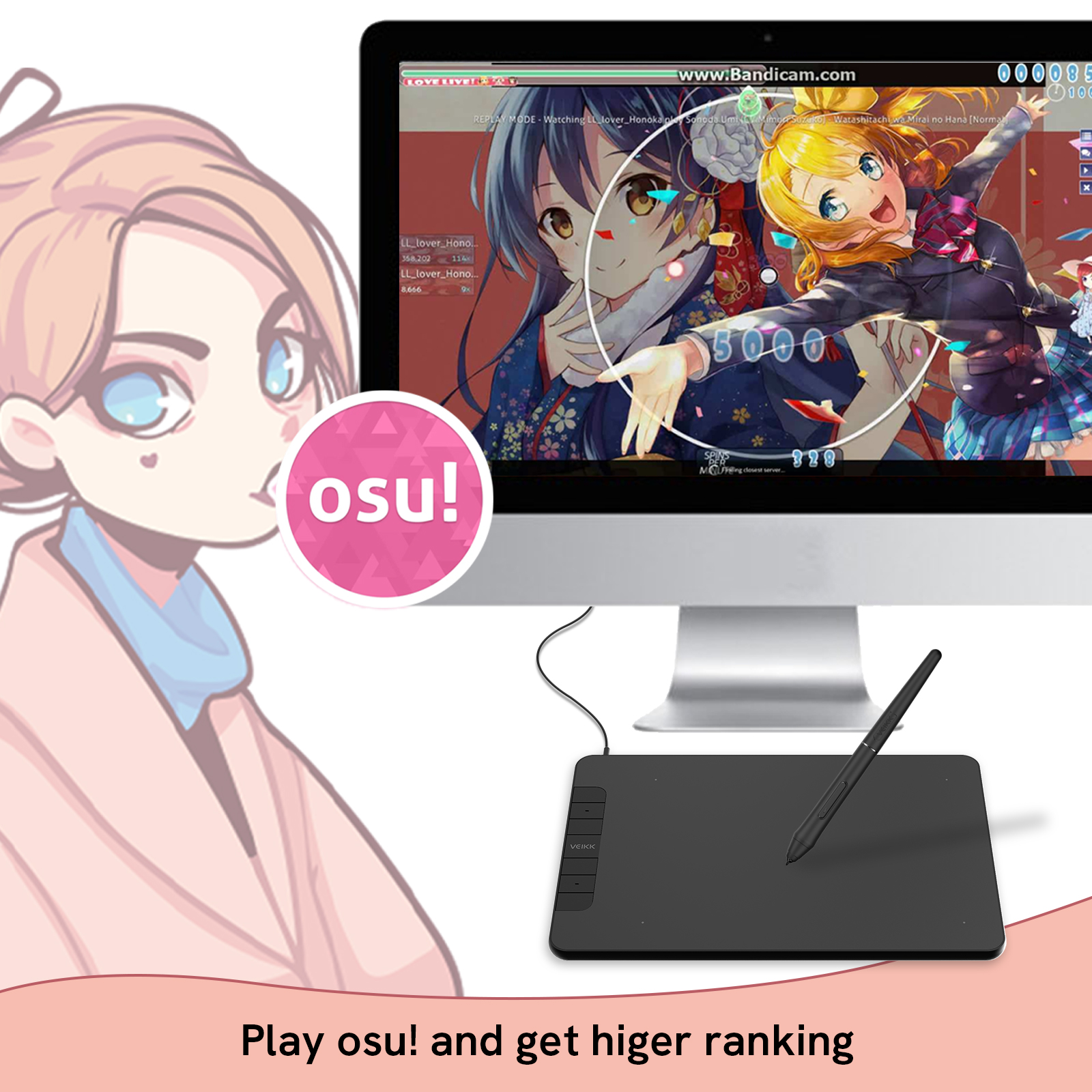 VEIKK Creator VK640 Pen Tablet & Digital Art Tablet