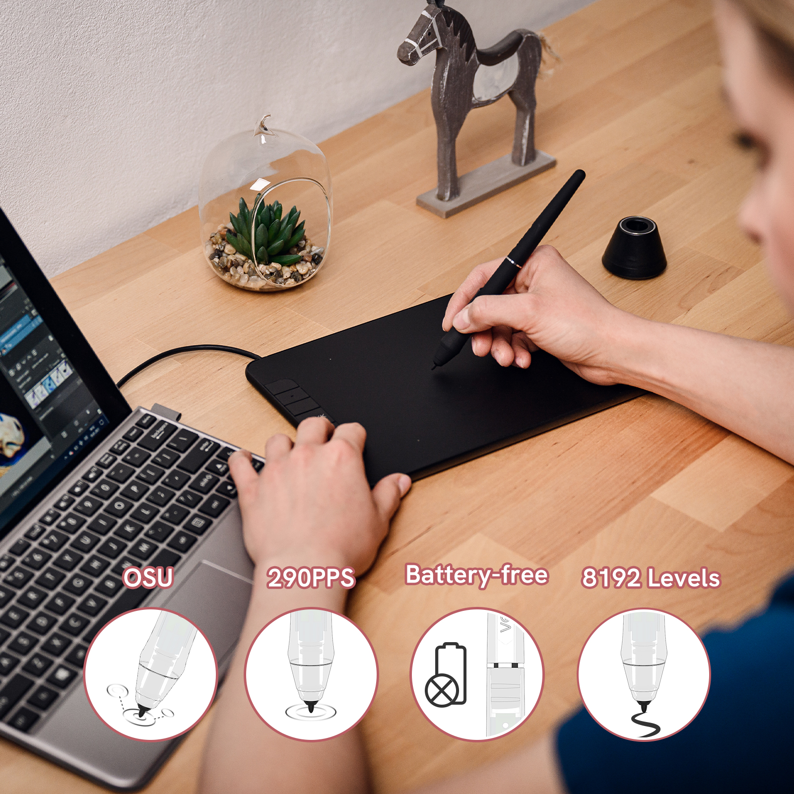 VEIKK Creator VK640 Pen Tablet & Digital Art Tablet