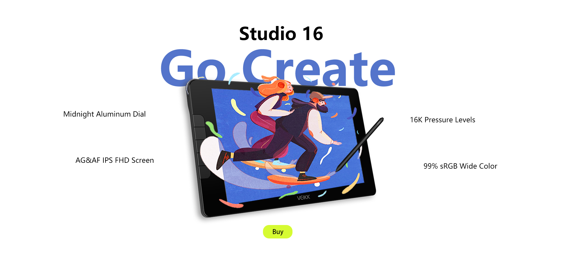 Veikk | Drawing tablets and displays to Make Creation Simple